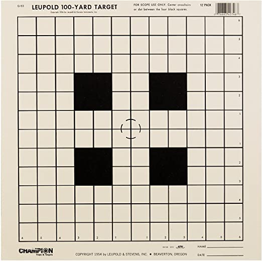 Leupold 100-Yard Target – Altitude Outdoors